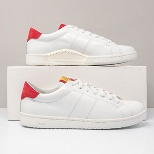 Visvim | Shoes | Visvim Foley Folk Whitered Leather Sneakers Mens ...